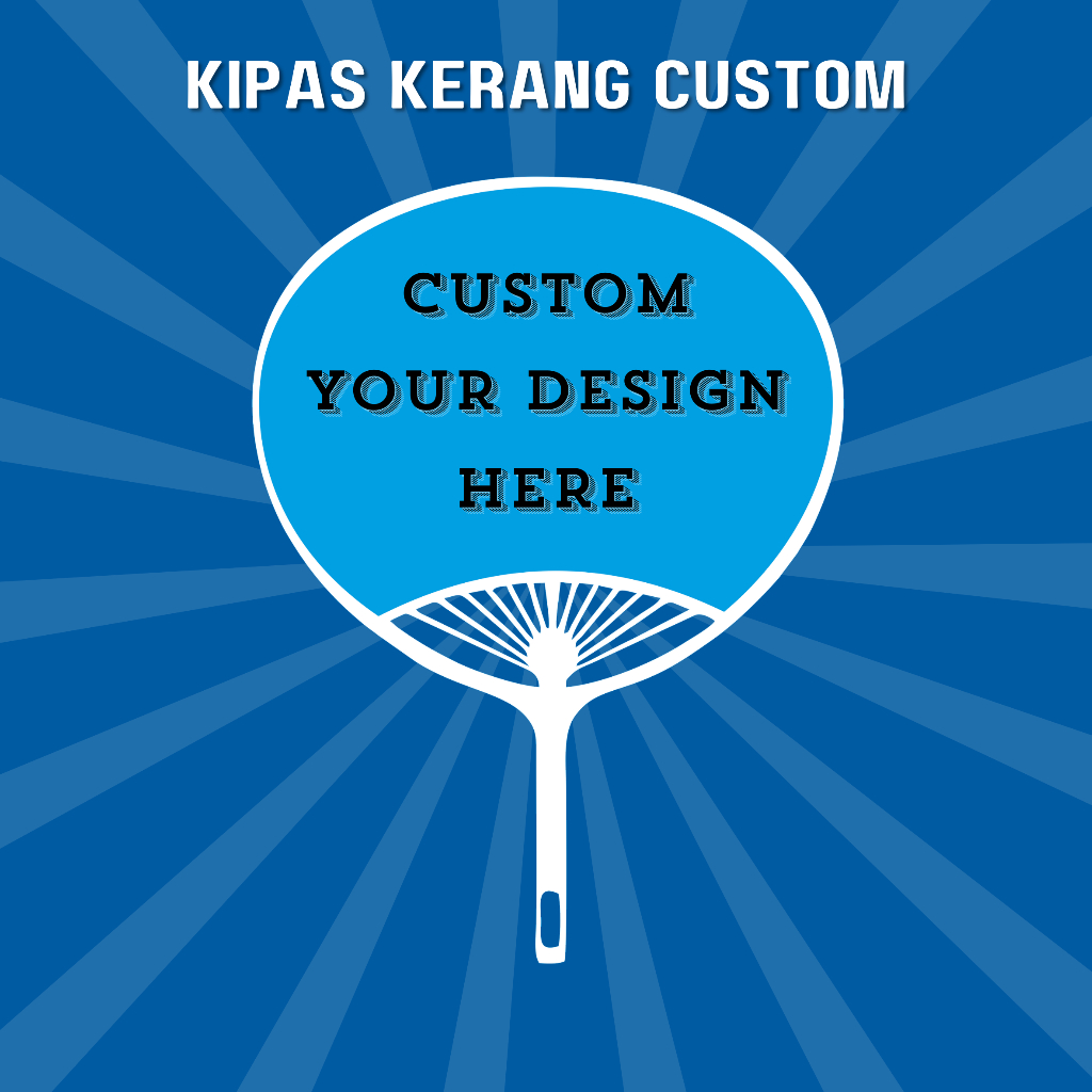 Jual Kipas Kerang Custom / Kipas Uchiwa / Kipas Jepang Harga Murah ...