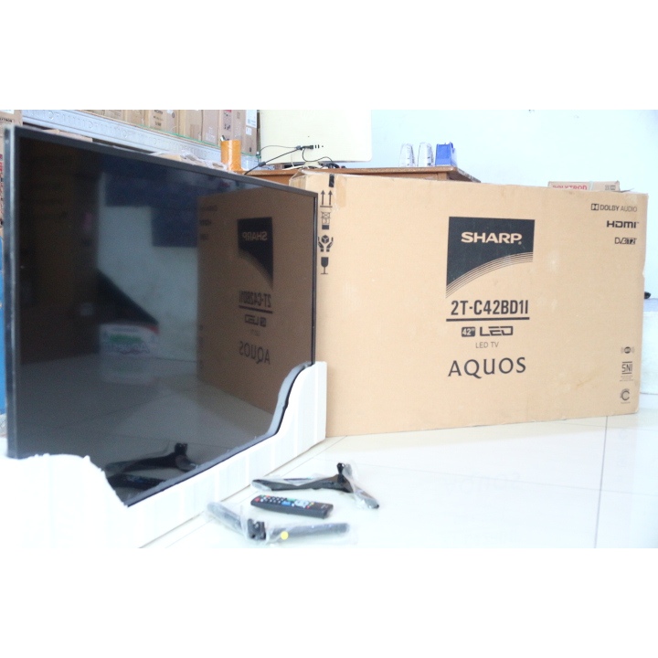 Jual TV LED Sharp 42 inci Digital FULL HD Barang istimewa Garansi 3065 ...