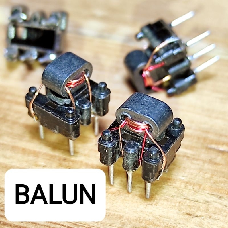 Jual Balun Mini 5 kaki Hidung Babi Ferrite Koker Coil inti Ferit Toroid ...
