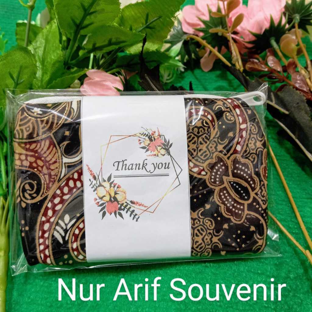 Jual SOUVENIR PERNIKAHAN DOMPET SLETING BATIK/KOIN JAJA (ISI 100) | Shopee Indonesia