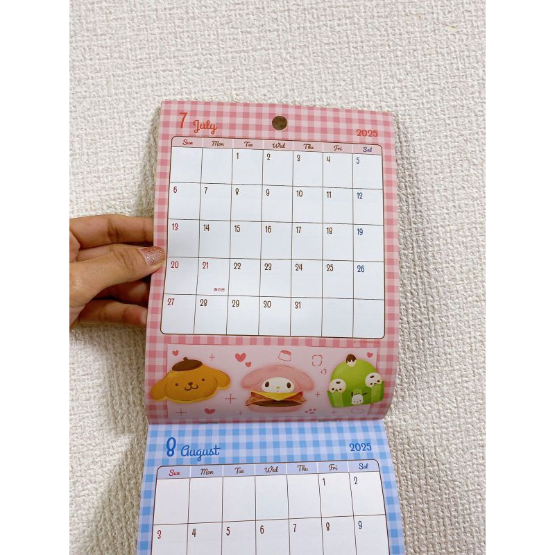 Jual Kalendar (Daiso) 2024 Calendar Sanrio Japan 2025 Ready | Shopee ...