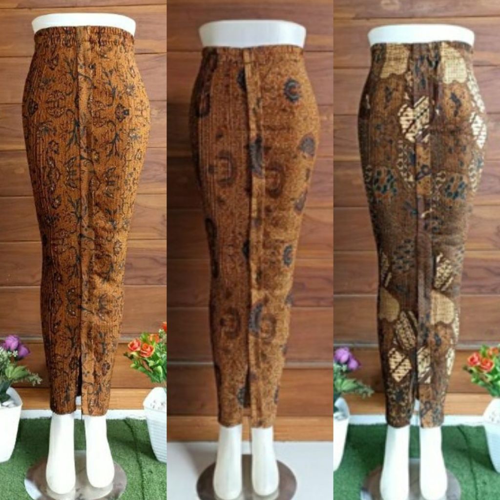 Jual Rok Plisket Wiron / Rok Instan Wiru Plisket Jumbo Bawahan Kebaya ...