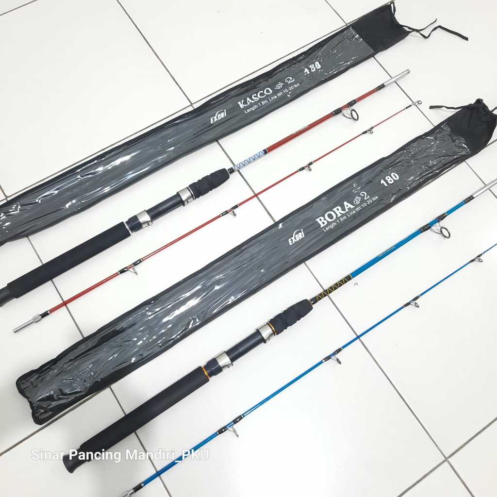 Jual JORAN SPINNING SHOCK DRAT MERK EXORI BORA | KASCO UKURAN 180CM | Shopee Indonesia