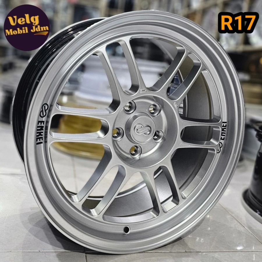 Jual velg racing r17 pcd 5x100 ENKEI RPF1 LEBAR 8 velg ring 17 new avanza sienta altis ft86 ...