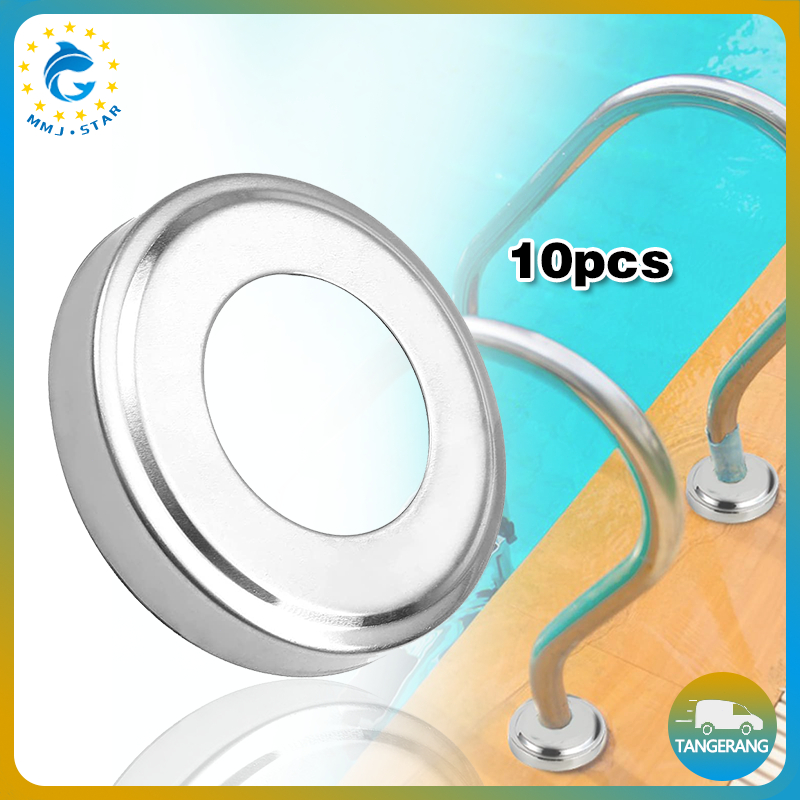 Jual Ring Pipa Stainless Steel Tangga/Tapak Pipa Bulat/Tutup Ring Pipa ...