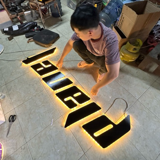 Jual 40 CM / HURUF WATERPROOF INDOOR & OUTDOOR / HURUF TIMBUL LAMPU ...