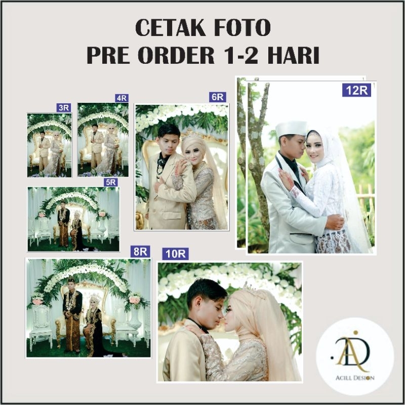 Jual CETAK FOTO 3R, 4R, 5R, 6R, 8R, 10R, 12R TEBAL DAN MURAH | Shopee ...