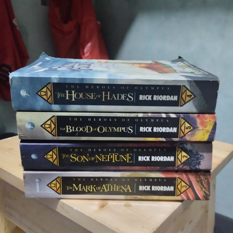Jual [Novel] Novel Fantasi Rick Riordan Berbagai Judul Bahasa Indonesia ...