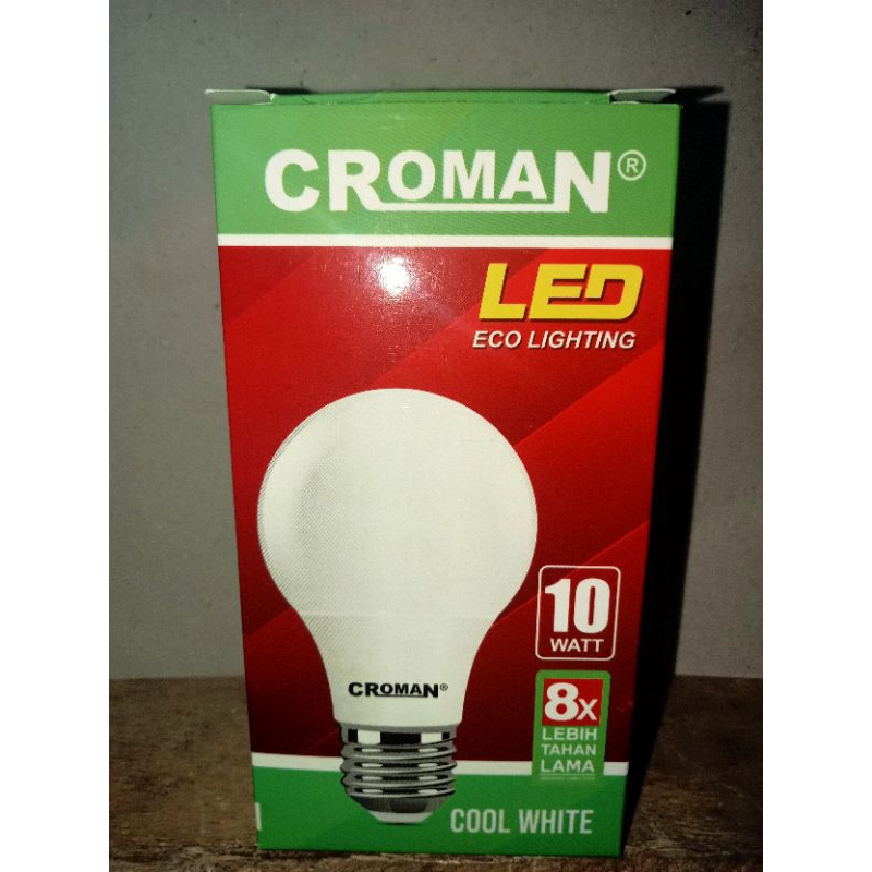 Jual LAMPU CROMAN LED ECO LIGHTING 10 WATT | Shopee Indonesia