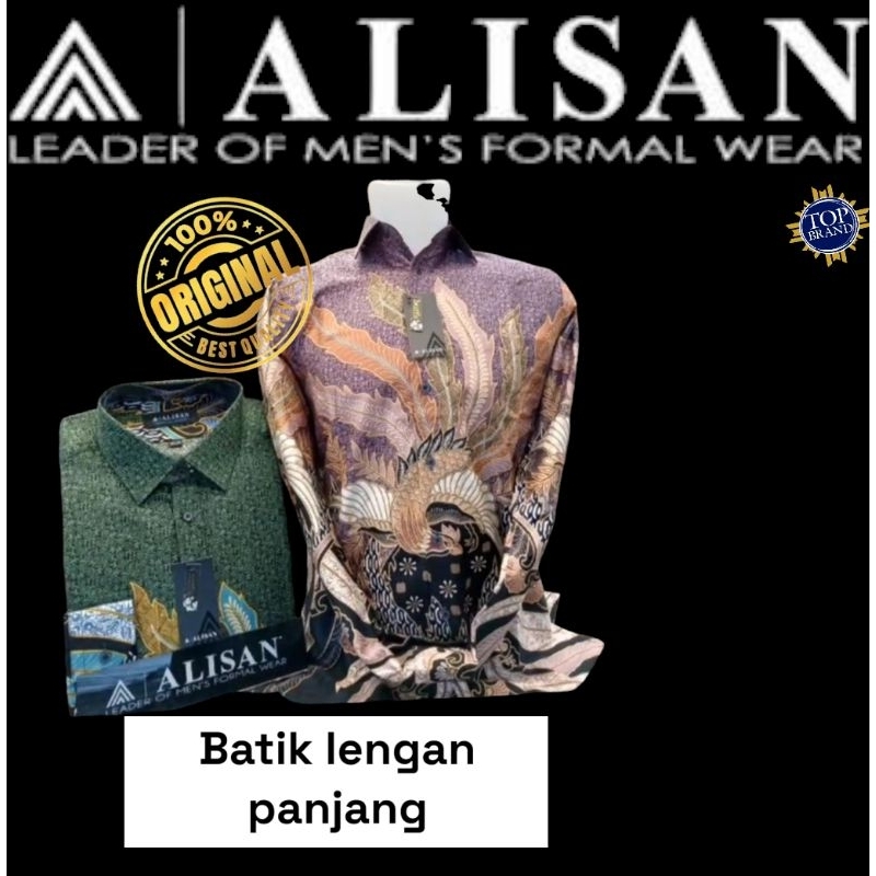 Jual ALISAN BATIK LENGAN PANJANG 100%ORIGINAL | Shopee Indonesia
