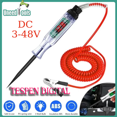 Jual UneedTools Tespen Digital DC Multifungsi Tespen Listrik Mobil ...