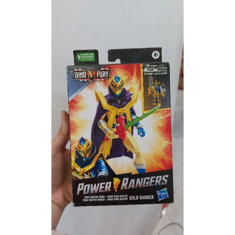 Jual Power Rangers Dino Fury Gold Ranger | Shopee Indonesia
