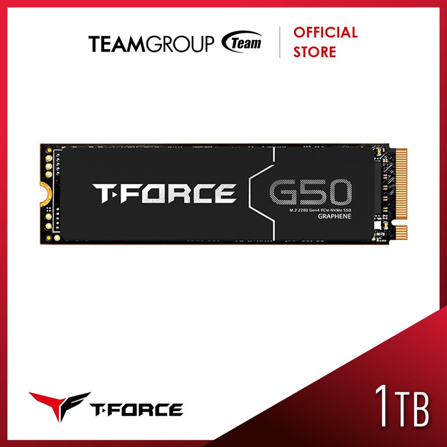 Jual Teamgroup SSD M.2 T-FORCE G50 1TB (1000GB) PCIe Gen4x4 with NVMe ...