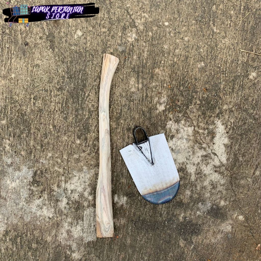Jual Cangkul Tanah Anti Lengket Dan Gagang Kayu Jati Super Kuat ...