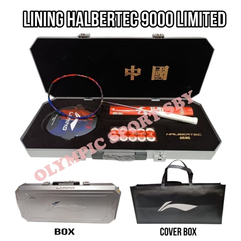 Jual raket Lining Halbertec 9000 limited edition | Shopee Indonesia