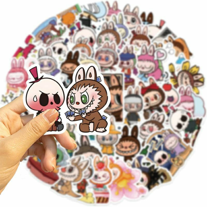 Jual Stiker Labubu Stiker Pack Labubu Aesthetic Labubu - Stiker High ...