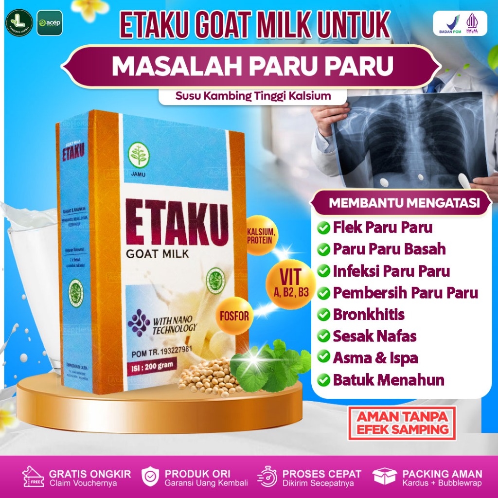 Jual Obat Flek Paru Paru Anak Dan Dewasa Batuk Bronkhitis Sesak Nafas ...
