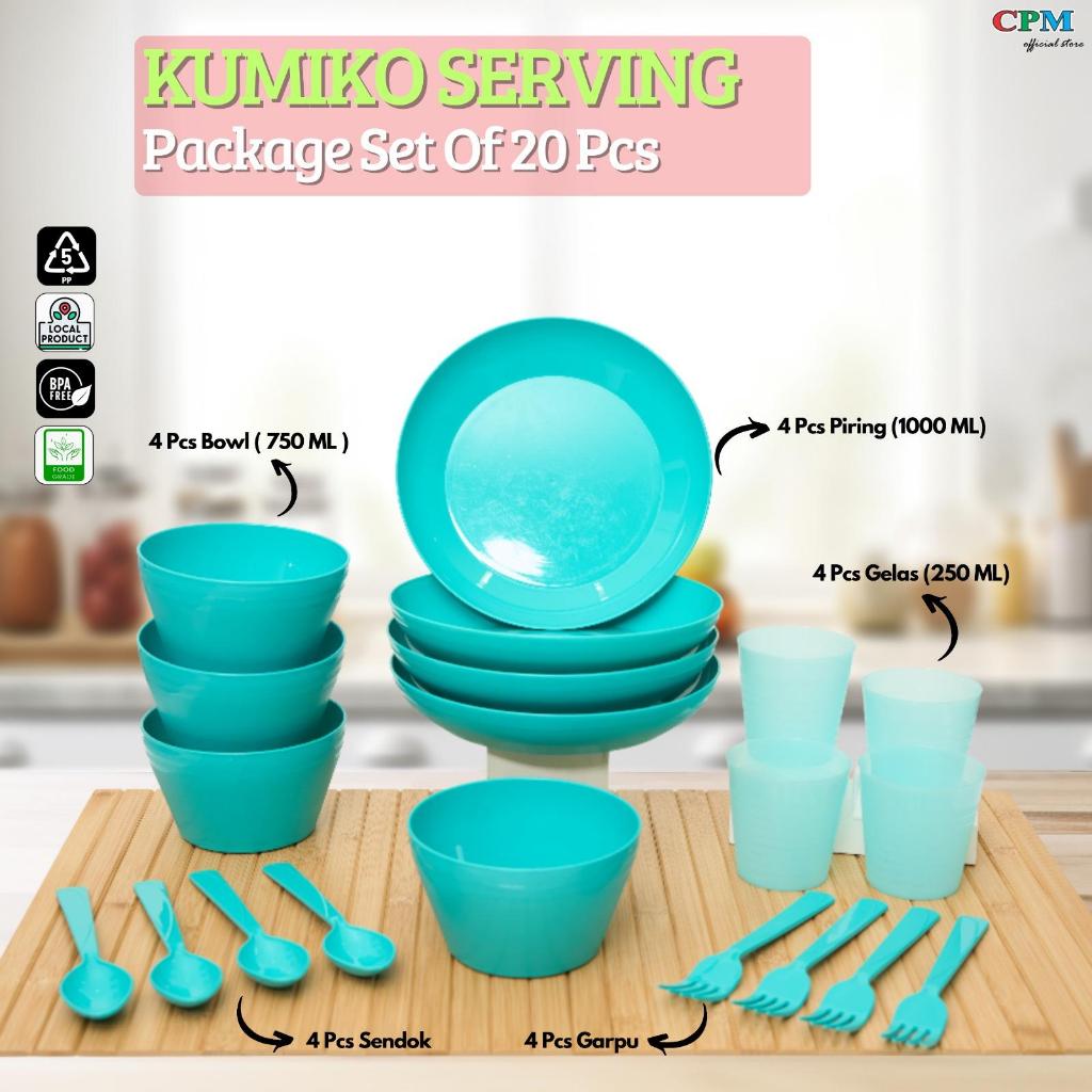Jual CPM Kumiko Serving package Set of 20 pcs | Shopee Indonesia