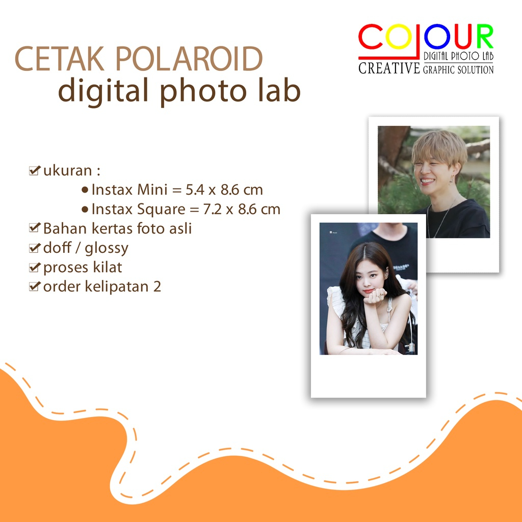 Jual CETAK POLAROID INSTAX MINI & INSTAX SQUARE (ORDER JUMLAH GENAP ...