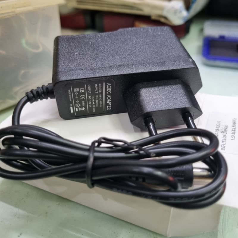 Jual Adaptor 12V 1A Power Supply DC CCTV 12volt 12 v volt 1ampere 1 a ...