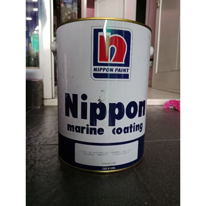 Jual NIPPON MARINE CAT KAPAL/NIPPON PAINT CAT KAYU DAN BESI/5KG | Shopee Indonesia