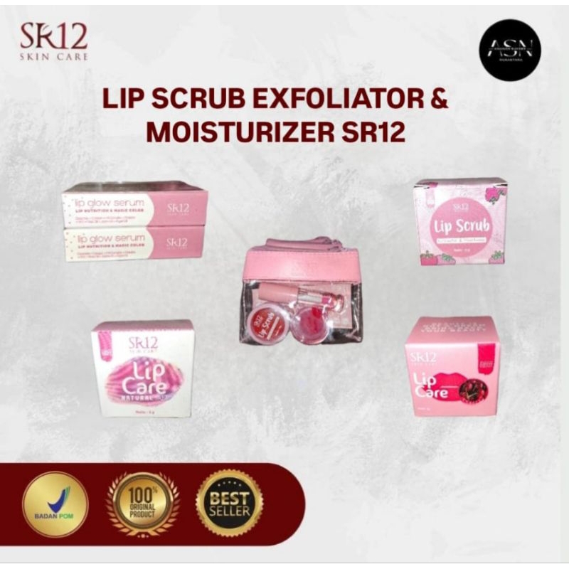 Jual Perawatan bibir/ Lip scrub exfoliator & moisturizer Sr12, merawat ...