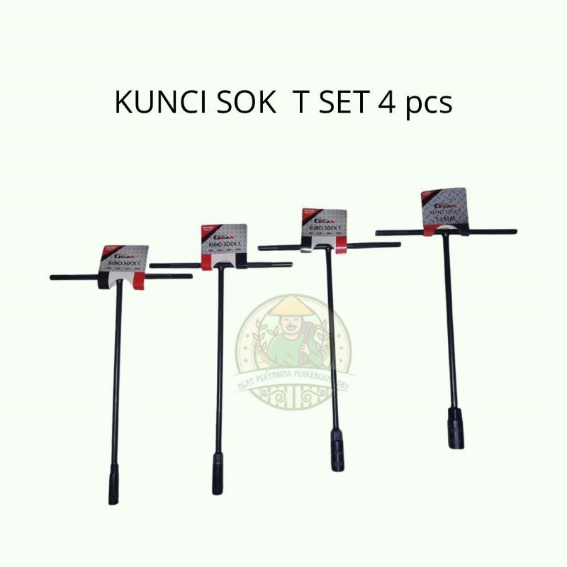Jual KUNCI SOK T SET 4PCS (8-10-12-14) | Shopee Indonesia