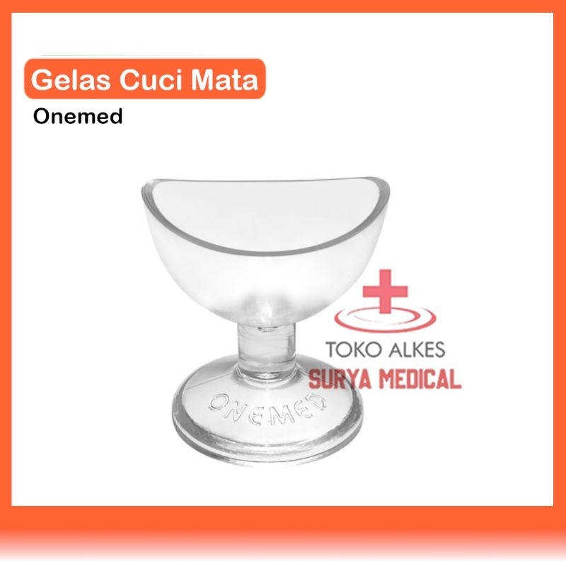 Jual Gelas Rendam Mata OneMed Gelas Cuci Mata Plastik | Shopee Indonesia