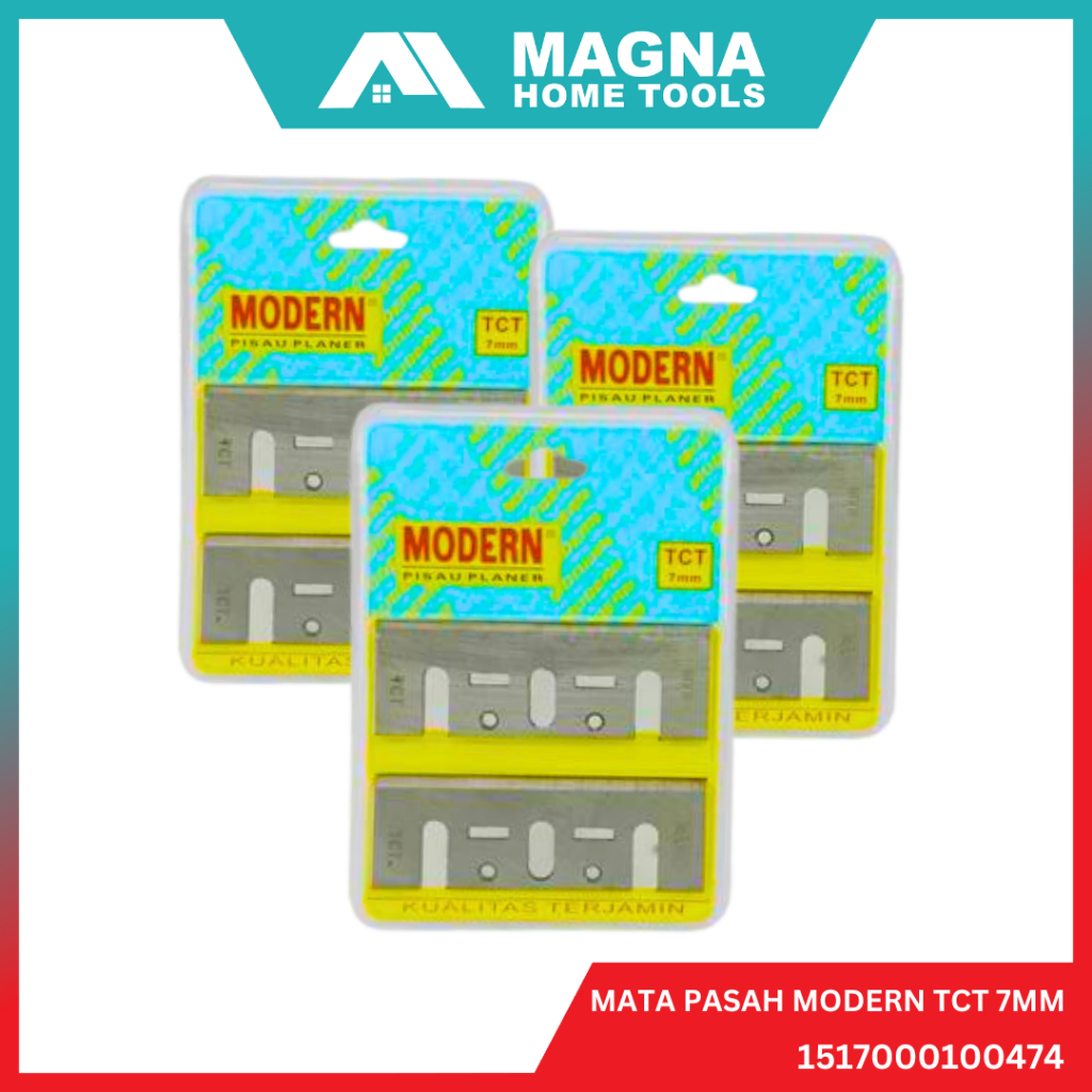Jual MATA PISAU SUGU/SERUT/PLANER BLADE MODERN TCT 7MM [ORIGINAL ...