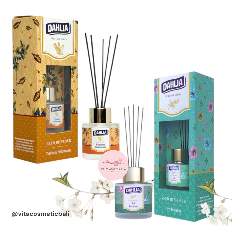 Jual Dahlia Reed Diffuser teh Keraton Cendana pengharum ruangan air ...