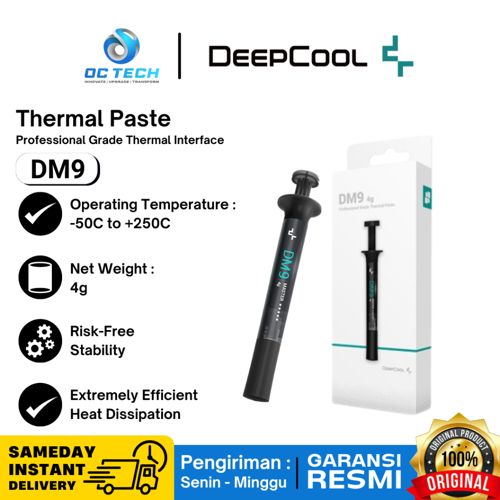 Jual Thermal Paste Deepcool DM9 Pasta Processor 4G 4 Gram Professional ...