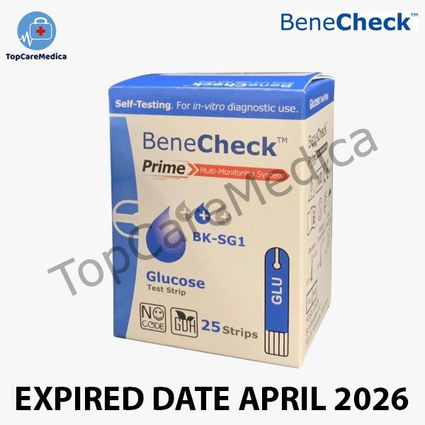 Jual Benecheck Prime Test Strip Gula Darah | Shopee Indonesia