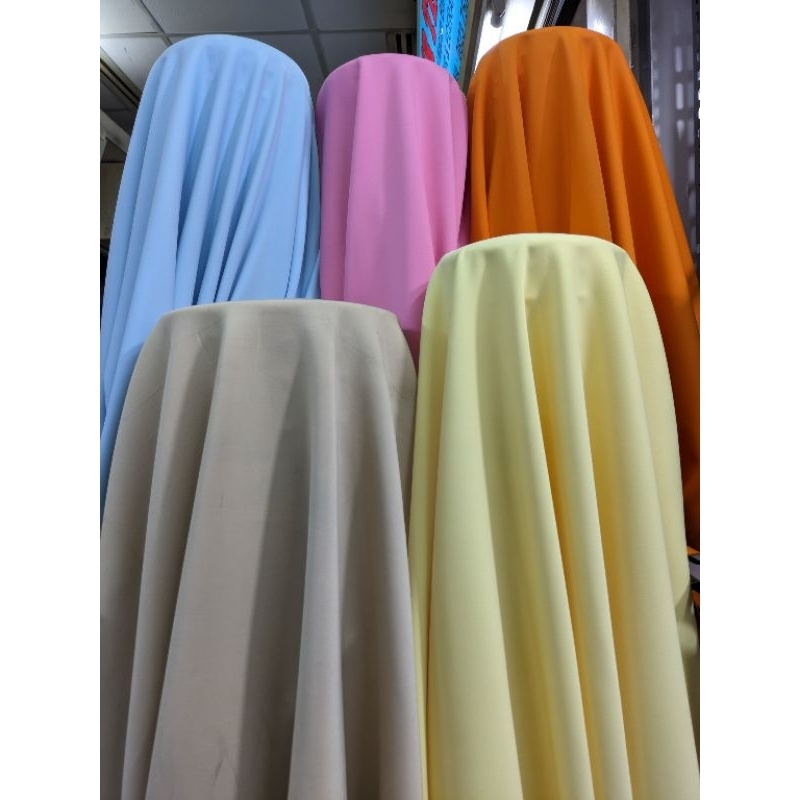 Jual BAHAN KAIN SCUBA PREMIUM TEBAL GRAMASI 330 | Shopee Indonesia