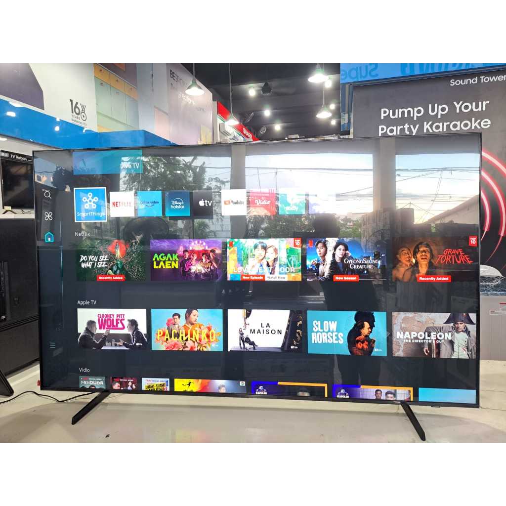 Jual SAMSUNG Smart LED 4K UHD HDR UA70DU7000 70" dan UA75DU7000 75 ...