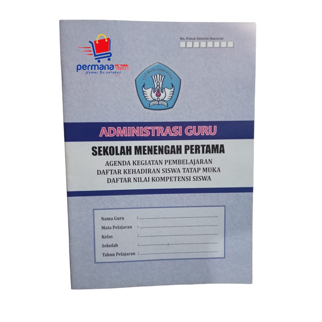 Jual Buku Administrasi Guru SMP Merdeka | Shopee Indonesia