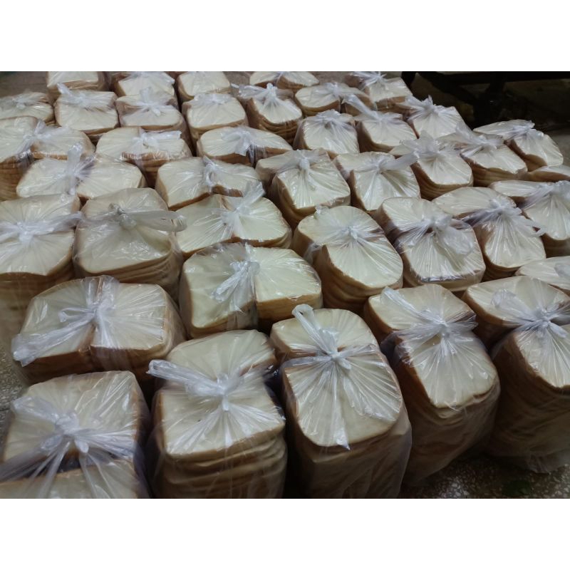 Jual pinggiran roti tawar susu / roti tawar manis / roti sisir (±1kg ...