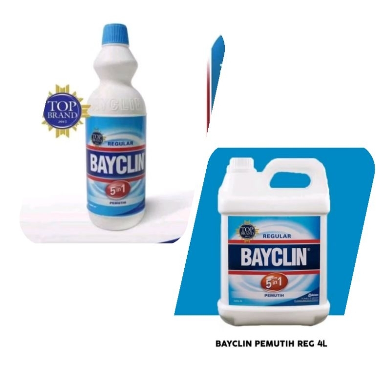 Jual Bayclin Pemutih 4 Liter dan 1000ml | Shopee Indonesia