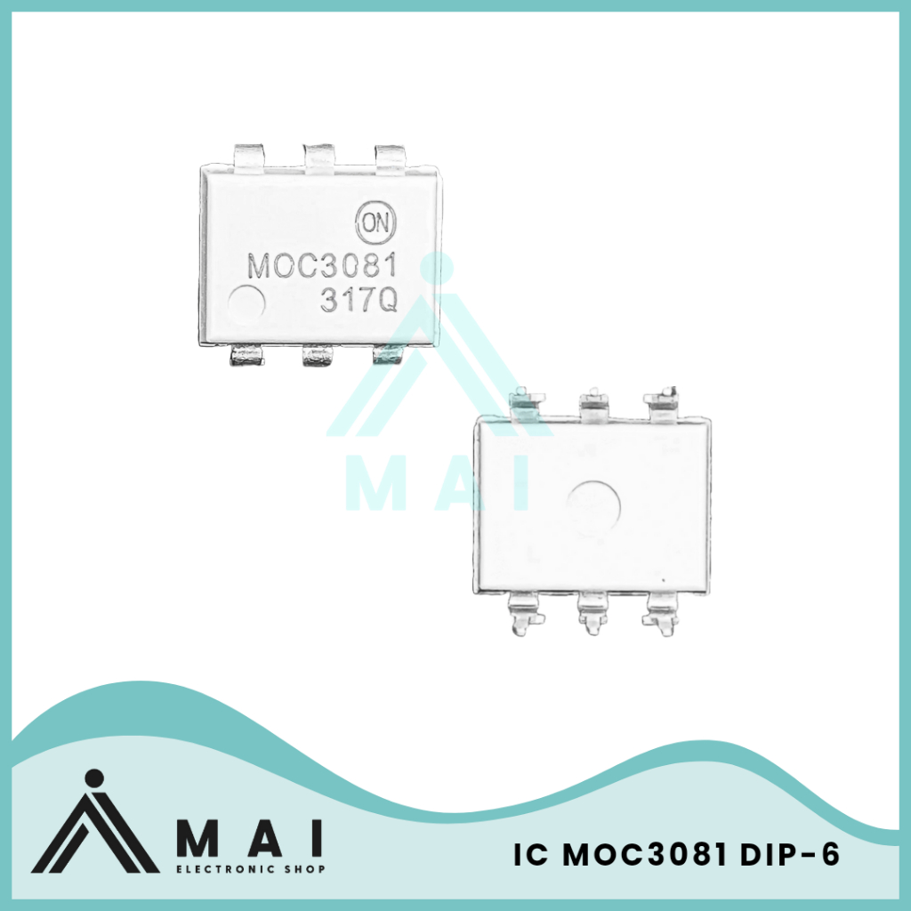 Jual MOC3081 IC DIP-6 Optocoupler Isolasi Sirkuit AC High Quality ...