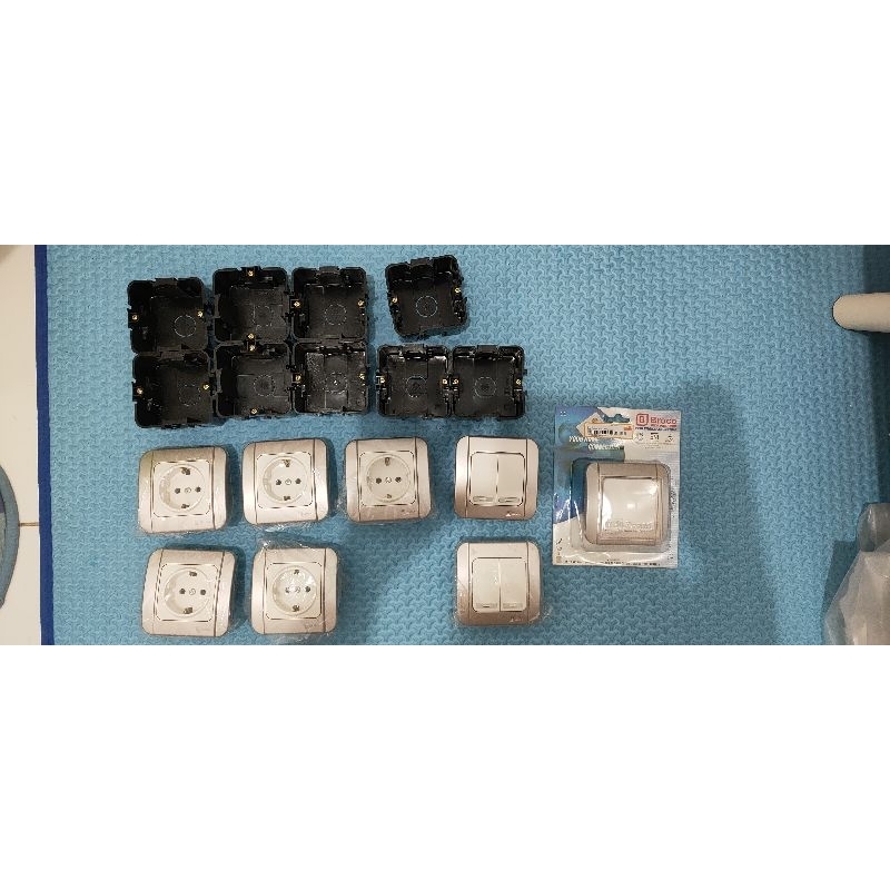 Jual Broco Stop Kontak Saklar Inbow dus | Shopee Indonesia