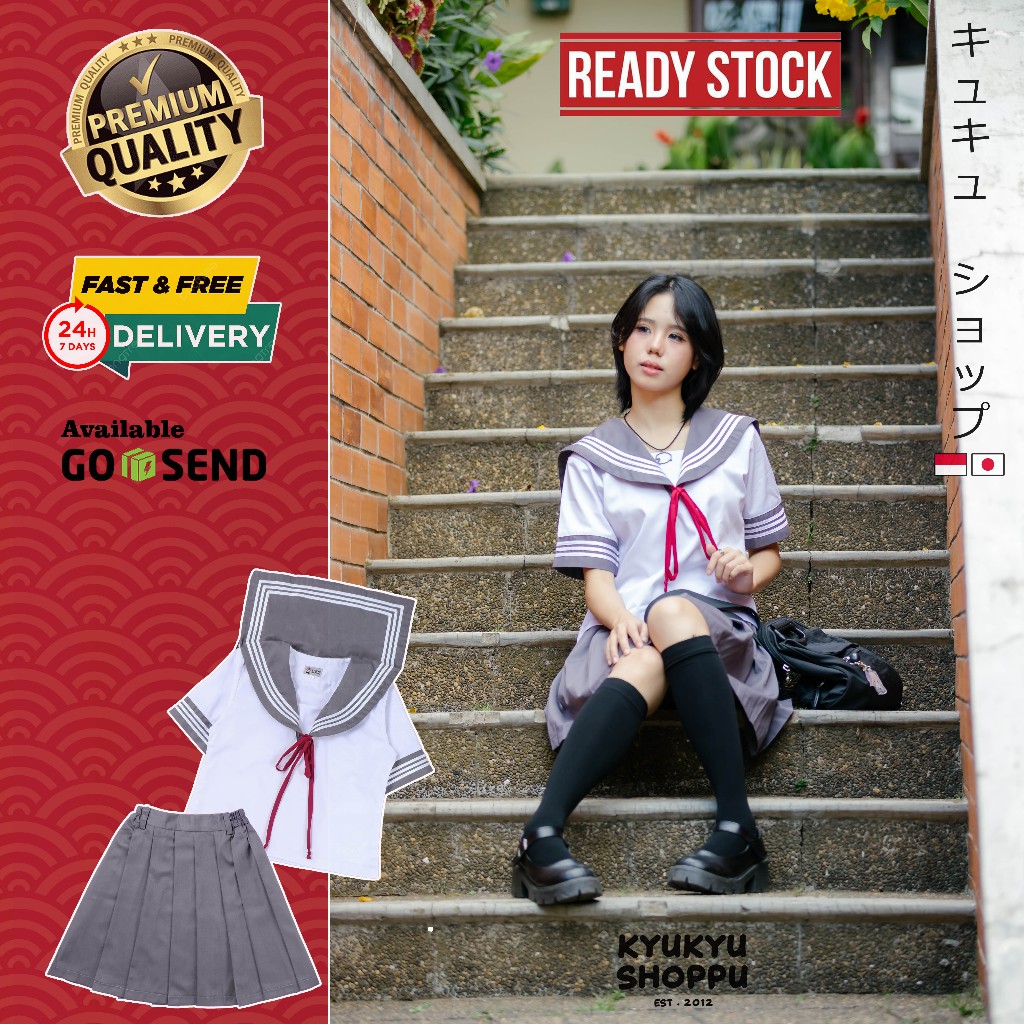 Jual KYUKYUSHOPPU - Seifuku (Ky008) | Cosplay Seragam Sekolah Jepang ...