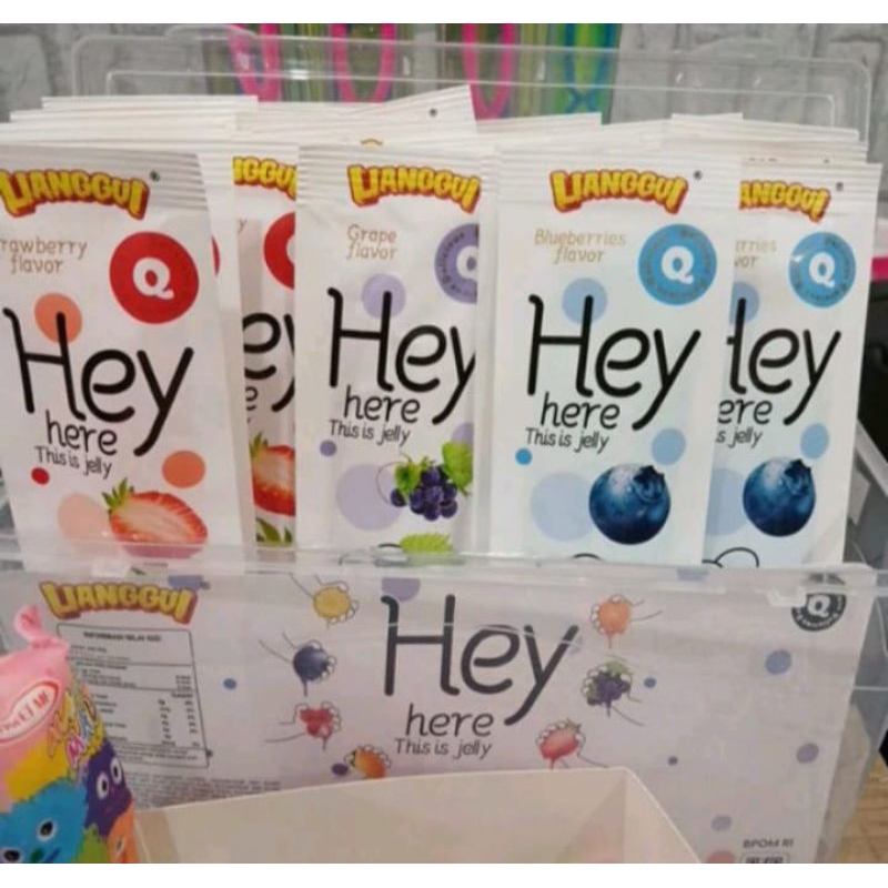 Jual LIANGGUI HEY HERE JELLY 1 BOX ISI 30 PCS | Shopee Indonesia