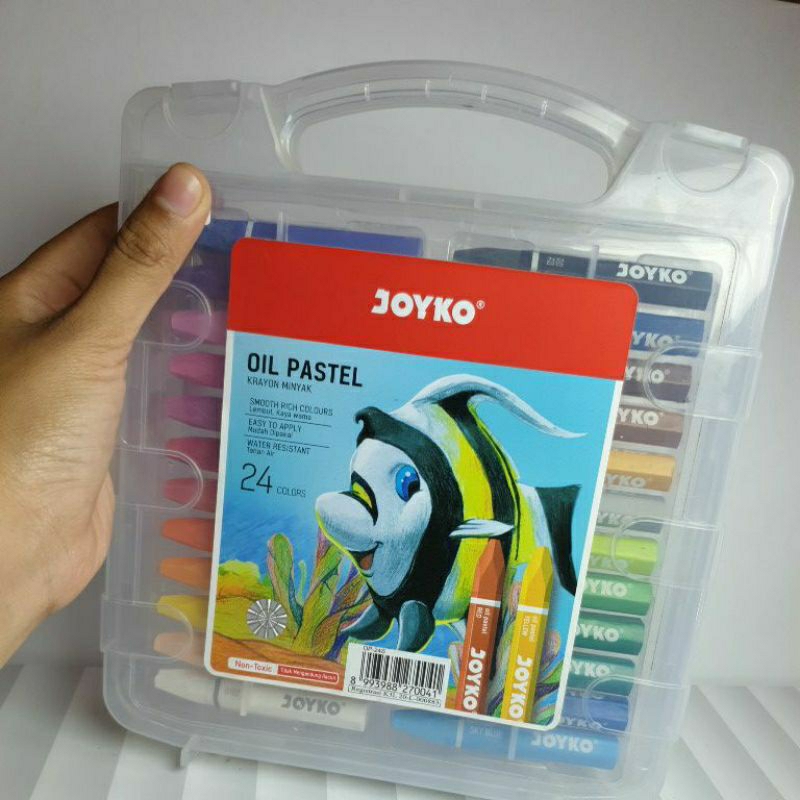 Jual [aesthetic_aksesoris] JOYKO crayon besar 24 warna OP-24S ASLI ...