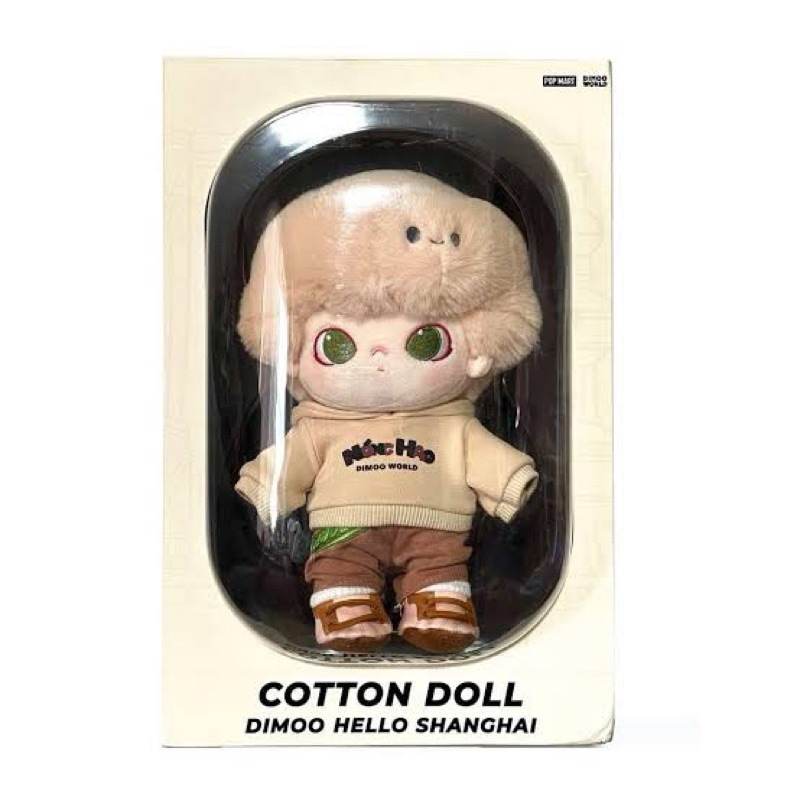 Jual [LIMITED EDITION] POPMART DIMOO HELLO SHANGHAI COTTON DOLL ...
