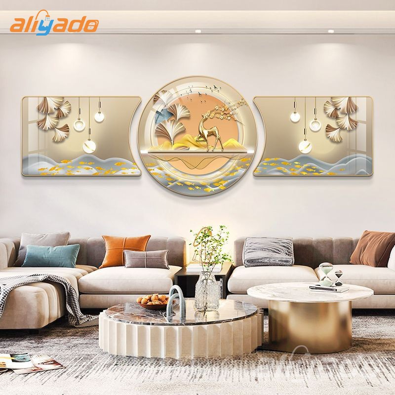 Jual 3 Pcs Set Lukisan 5d Walldecor 40*60CM/60*60CM/40*60CM Dekoratif ...