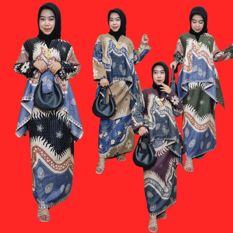 Jual Set Rok Andini | Stelan Rok Dobi Sutra | Setelan Kondangan Wanita ...