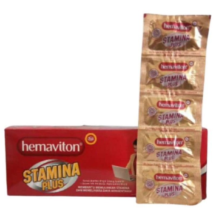 Jual HEMAVITON STAMINA CAP (1 STRIP = 5 KAPSUL) | Shopee Indonesia