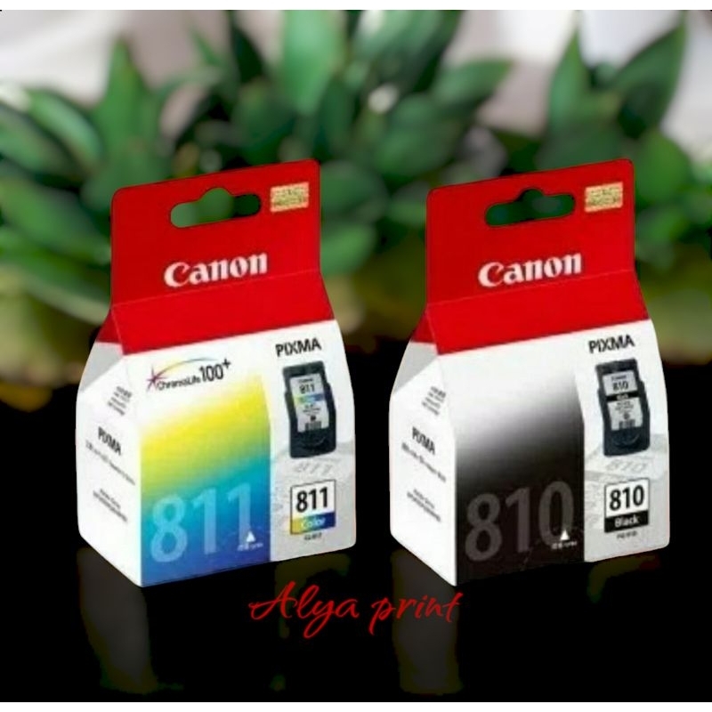 Jual Tinta Canon Pixma catridge PG 810 black CL 811 color (1set)l ip ...