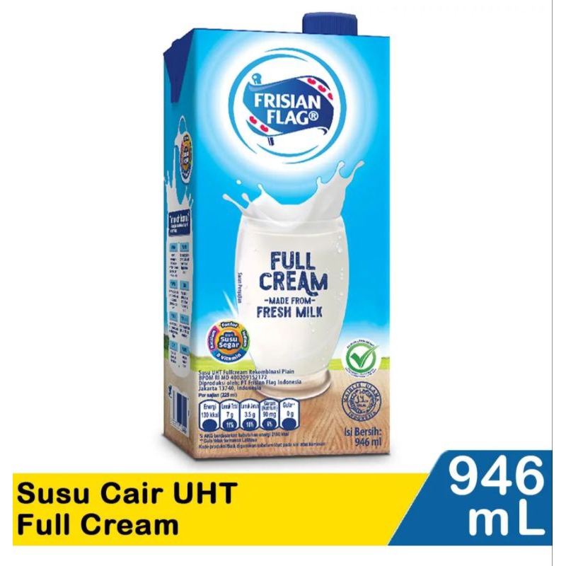 Jual Susu Cair Uht fullcream 946ml | Shopee Indonesia