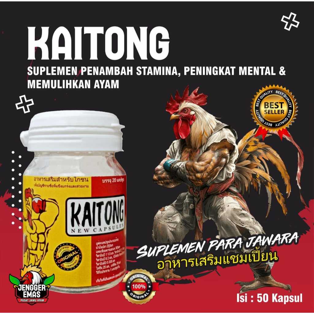 Jual Kaitong Original isi 50 Kapsul | Shopee Indonesia