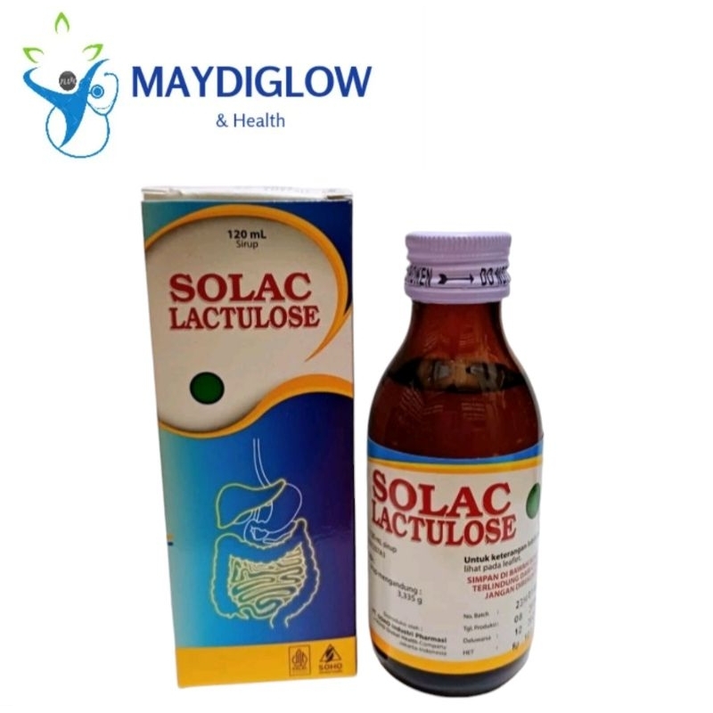 Jual Solac Lactulose Syrup 120 ml - Syrup Pencahar Konstipasi | Shopee ...